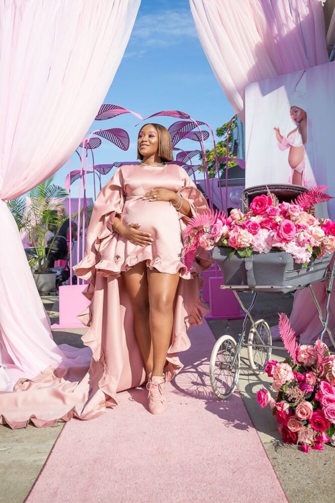 Pretty Pink Baby Shower Baby Brunch - MunaMommy