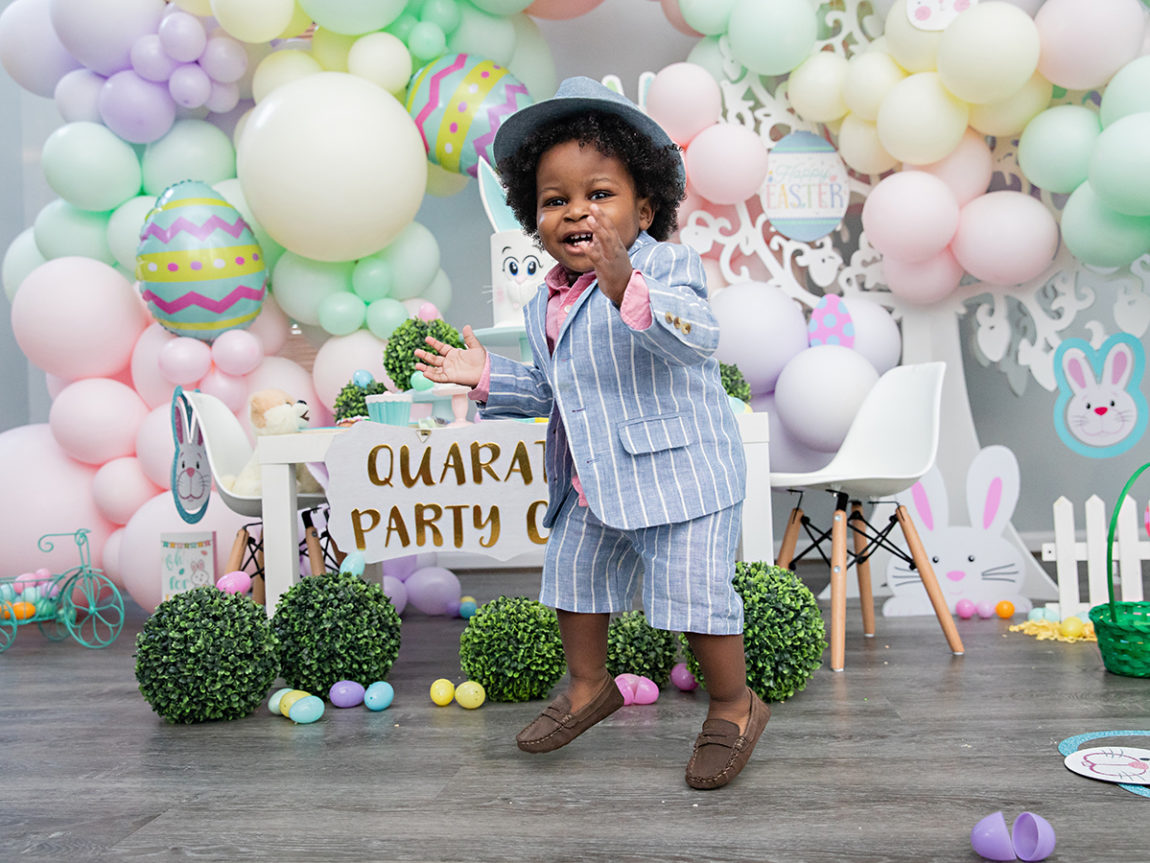 Easter Party Ideas from a Quarantine Easter Celebration - MunaMommy
